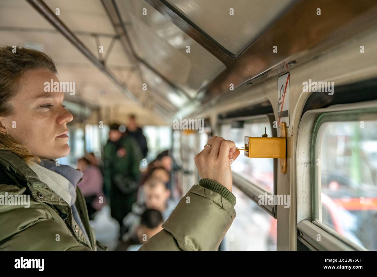 Ticket punching machine hi-res stock photography and images - Alamy