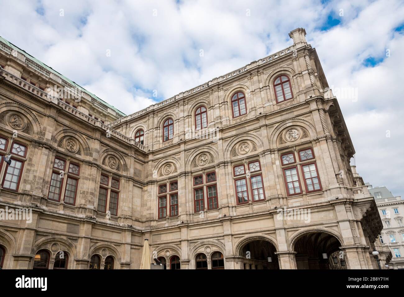 Vienna Opera House, Austria - detail Stock Photo - Alamy