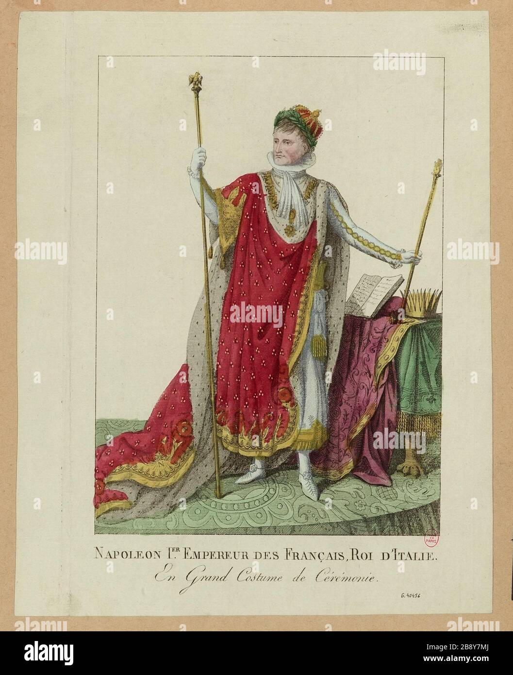 Napoleon Emperor of the French, King of Italy / In Grand Ceremony ...