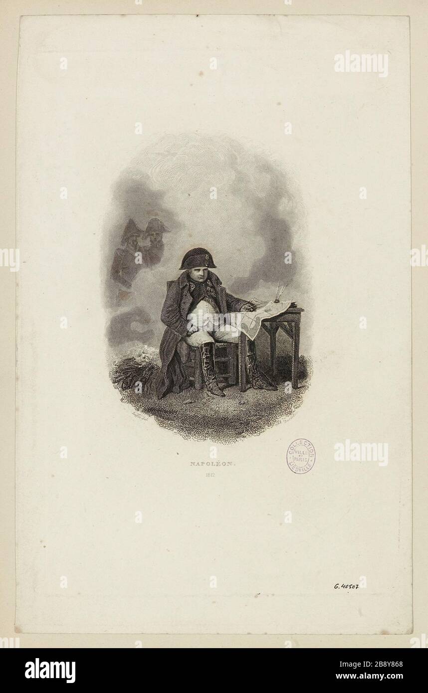 Napoleon. / 1812 Stock Photo - Alamy