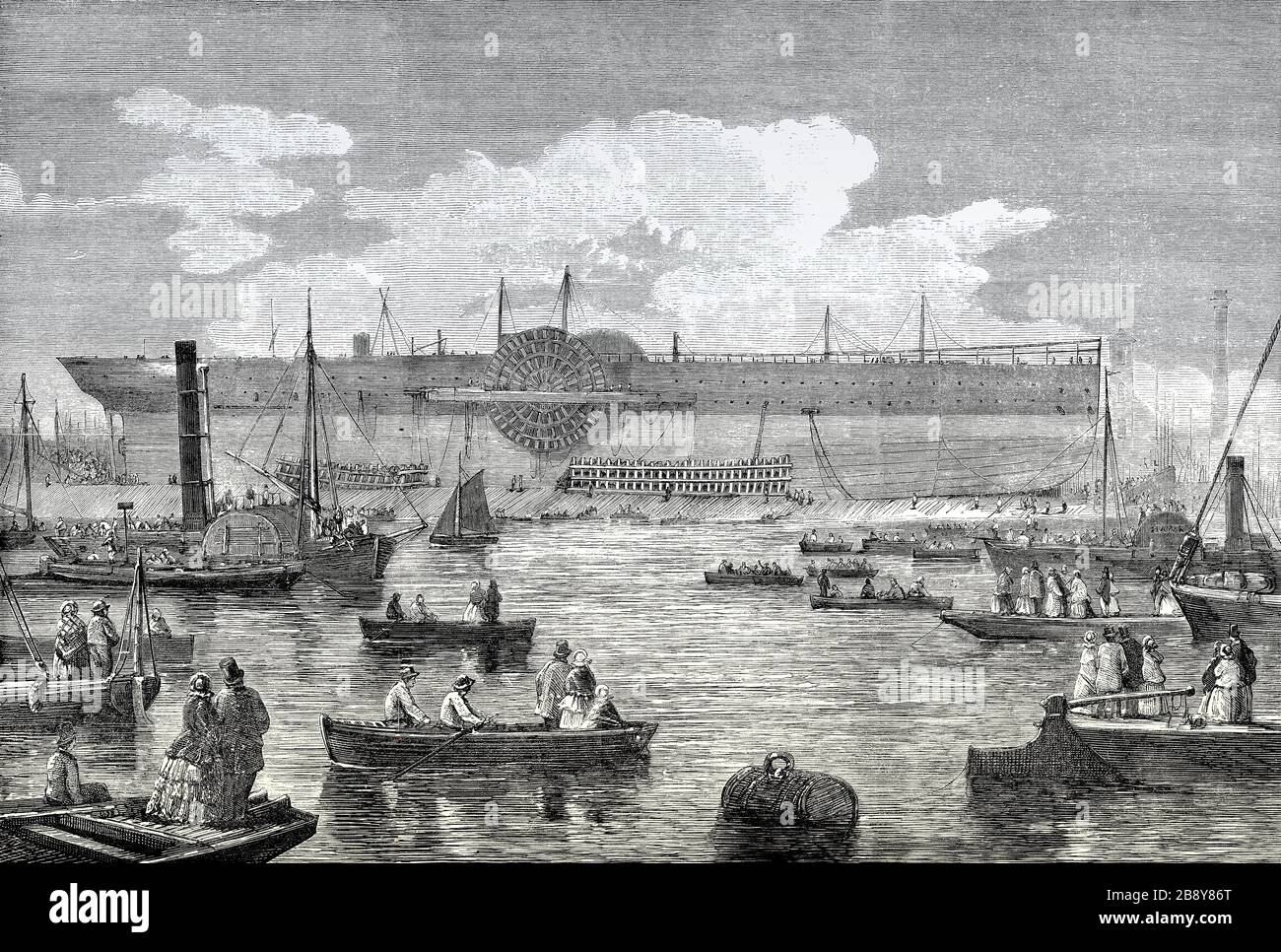 Iron shipbuilding 19th century hi-res stock photography and images - Alamy