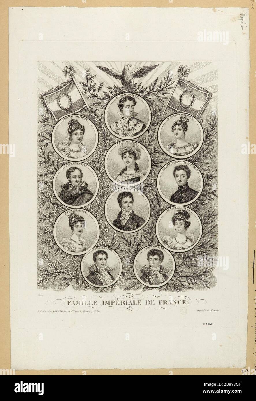 Imperial Family of France Stock Photo - Alamy