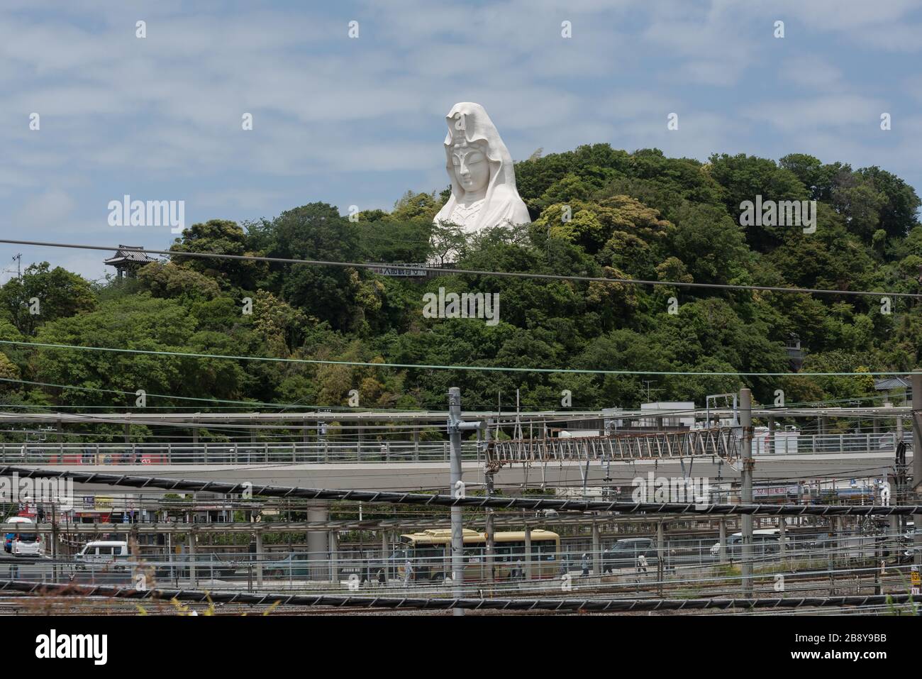Ofuna/Japan, May 20, 2019: Ofuna Kannon statue in Kannon-ji Temple ...