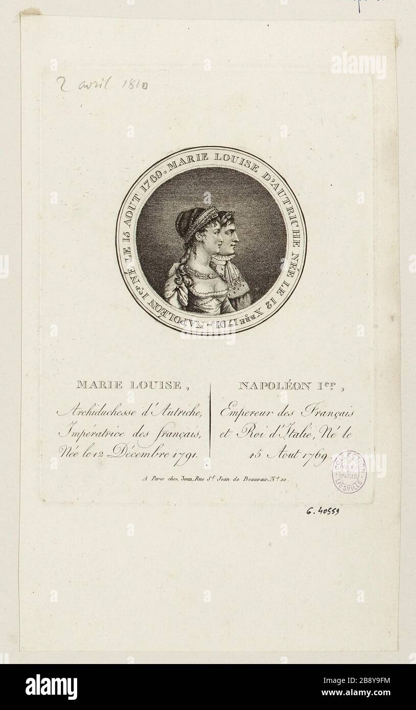 Napoleon second wife hi-res stock photography and images - Alamy