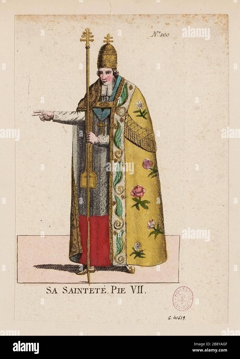 Pope Pius VII Stock Photo - Alamy