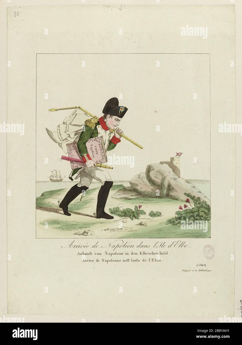 Arrival of napoleon hi-res stock photography and images - Alamy