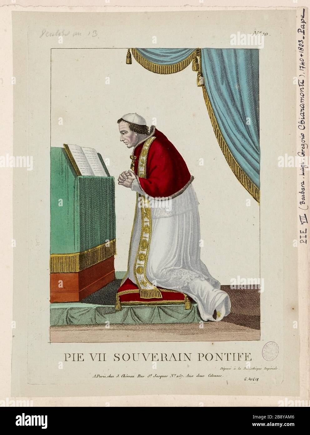 Pius VII Pope Stock Photo - Alamy