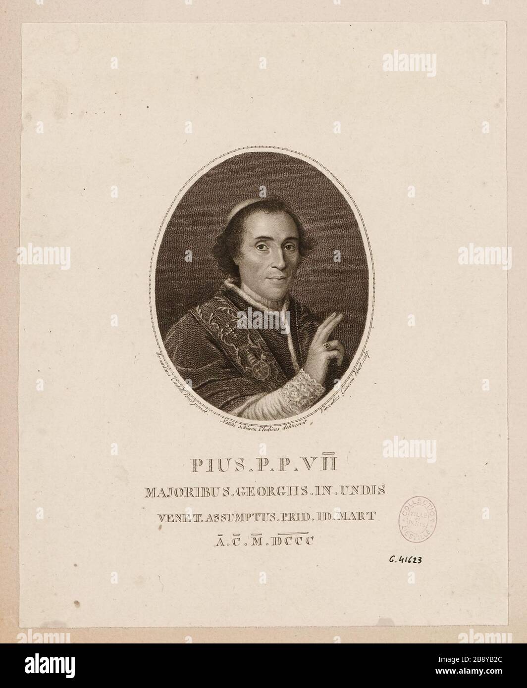 P. P. Pio VII [...] Stock Photo - Alamy