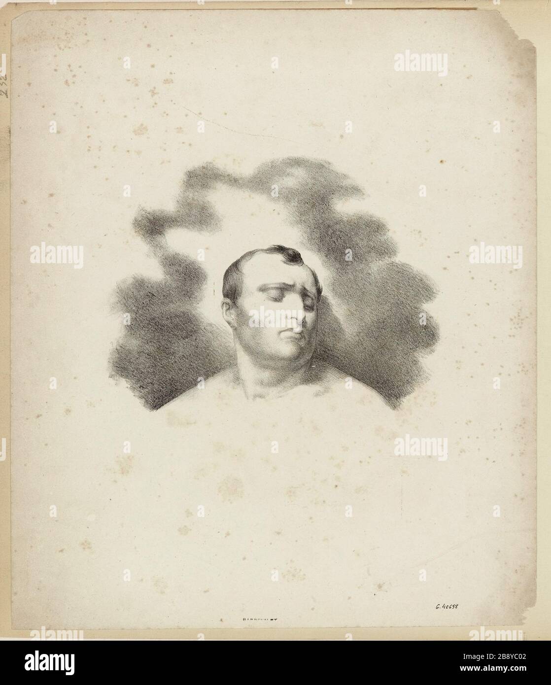 Napoleon on his deathbed hi-res stock photography and images - Alamy