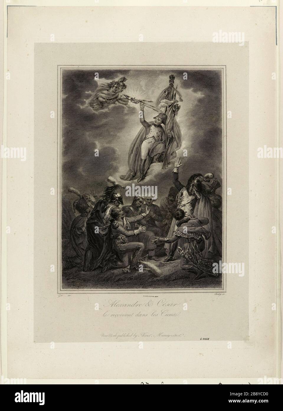 Alexander and Caesar / receive it in heaven Stock Photo - Alamy