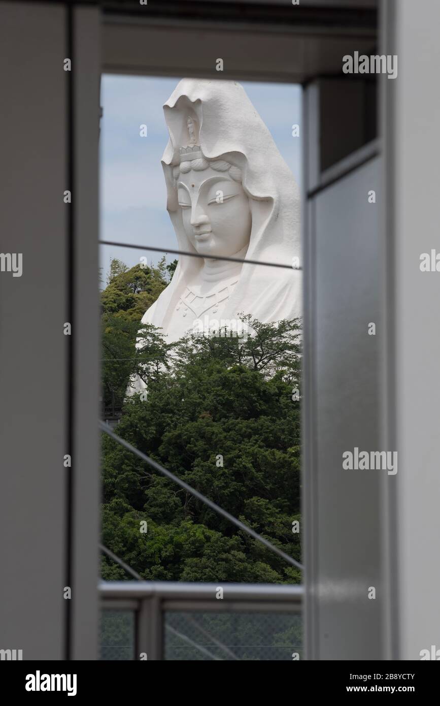 Ofuna/Japan, May 20, 2019: Ofuna Kannon statue in Kannon-ji Temple ...