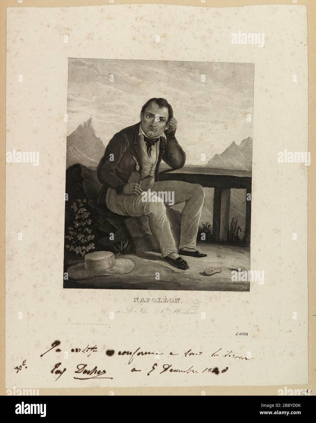 Napoleon exile saint helena imagery hi-res stock photography and images ...