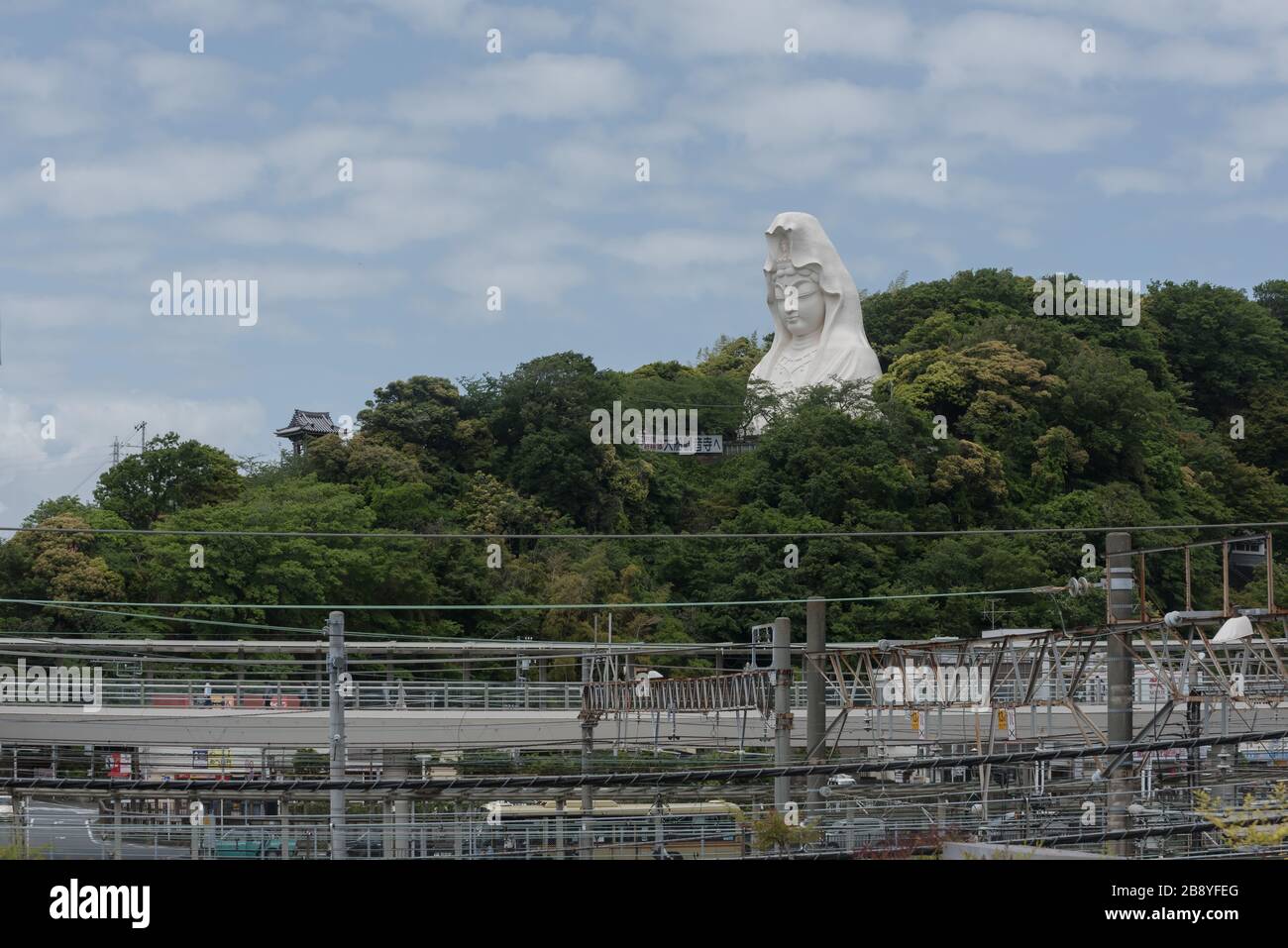 Ofuna/Japan, May 20, 2019: Ofuna Kannon statue in Kannon-ji Temple ...