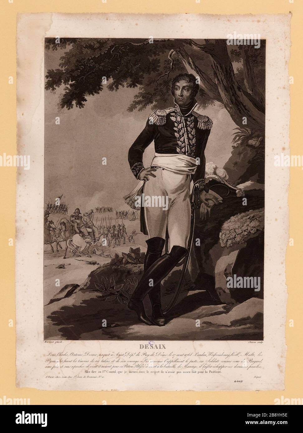 Desaix / Louis Charles Antoine Desaix, was born in Ayat, Dept. De Dome ...