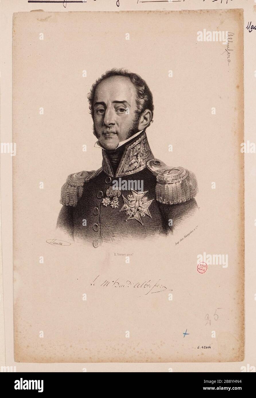Napoleonic portrait hi-res stock photography and images - Alamy