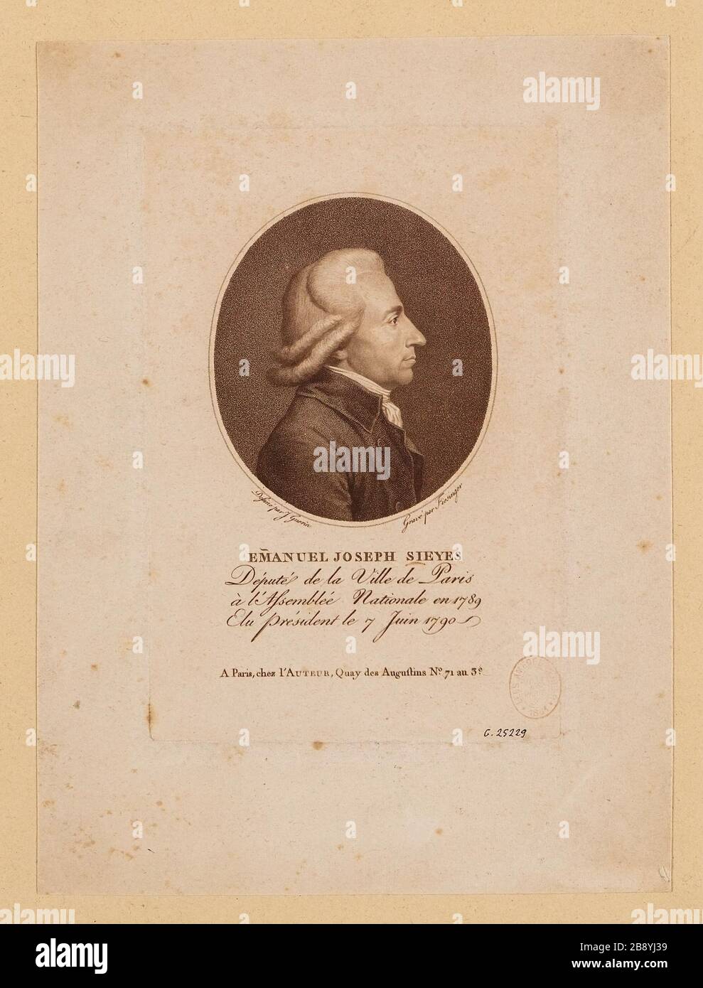 Emmanuel joseph sieyes hi-res stock photography and images - Alamy