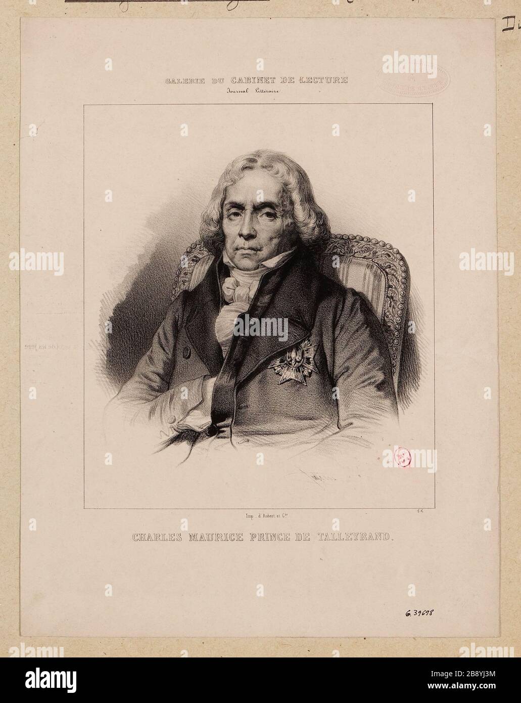 Prince Charles Maurice de Talleyrand Stock Photo - Alamy