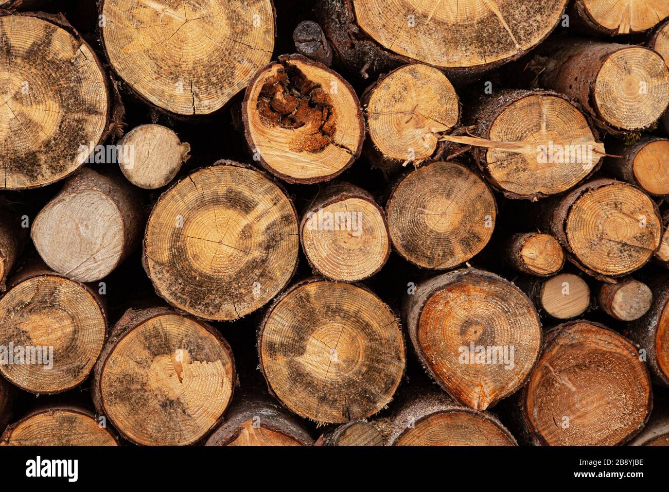 Fireplace wood logs texture Stock Photo - Alamy