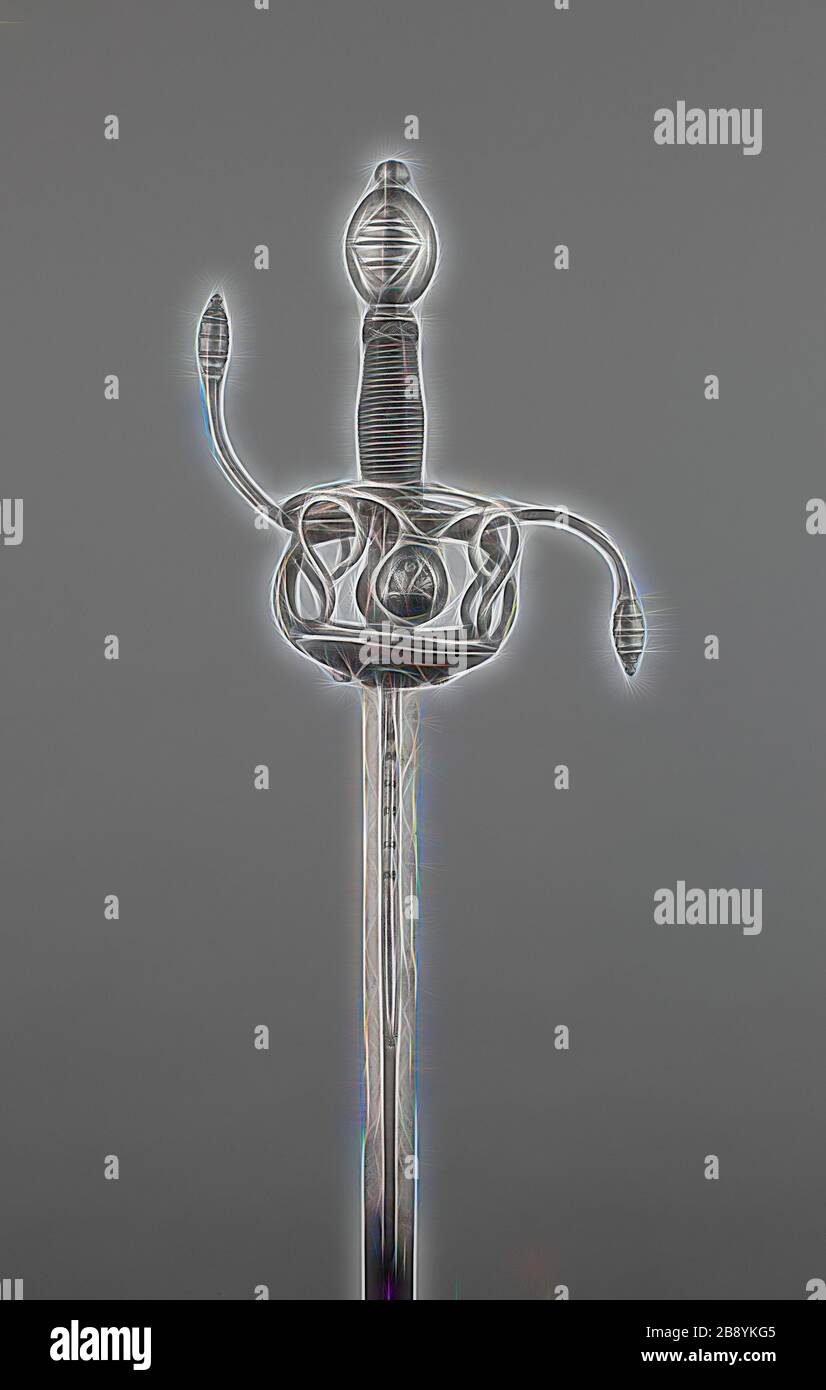 Rapier, c. 1640, Western European, Europe, western, Steel, wood, and ...