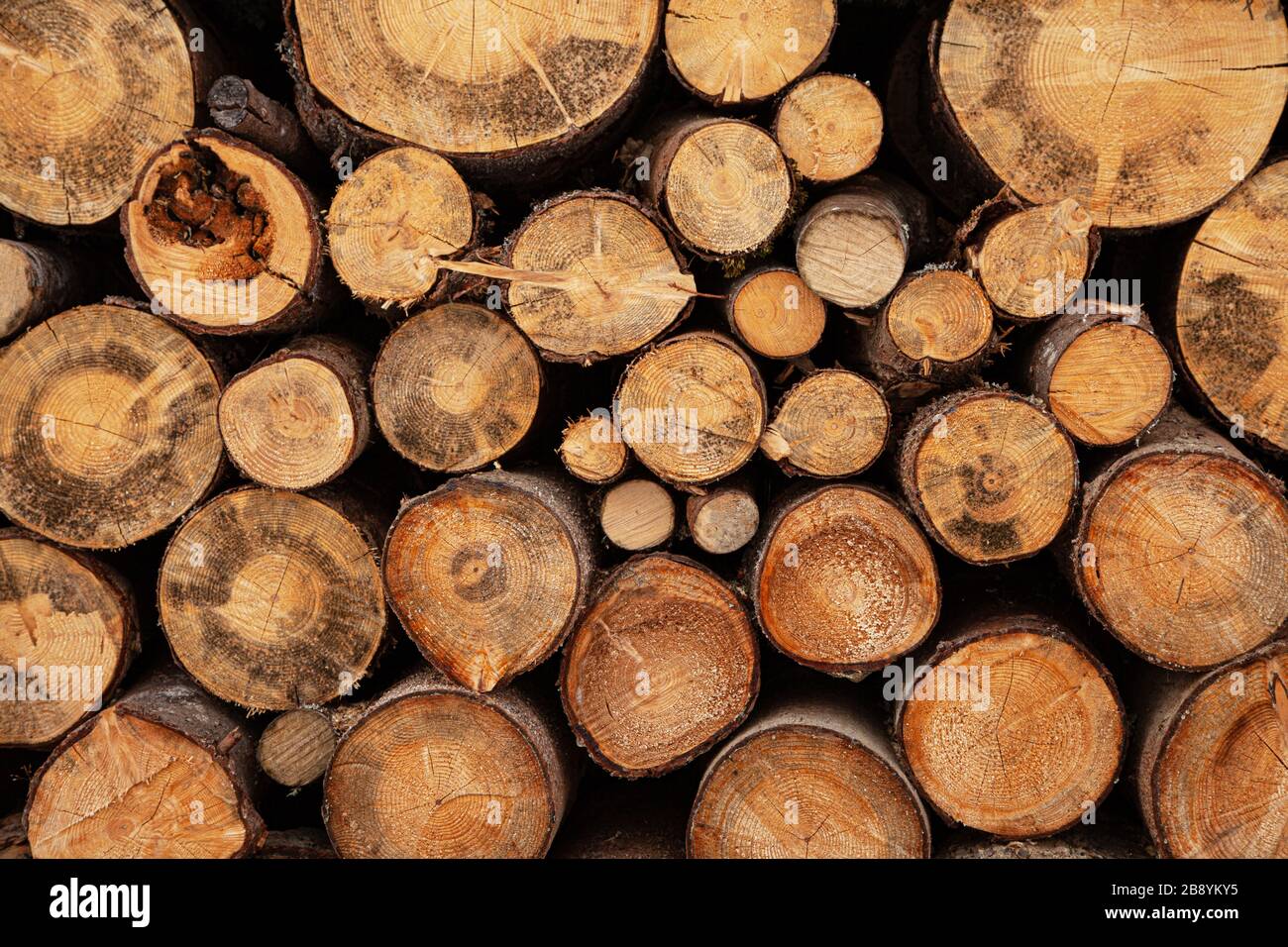 Fireplace wood logs texture Stock Photo - Alamy