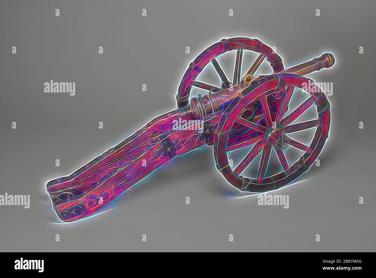 Model Field Cannon with Carriage, 17th century, Italian, Venice, Venice ...