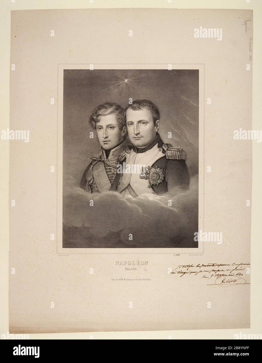 Napoleon / Father and Son Stock Photo - Alamy
