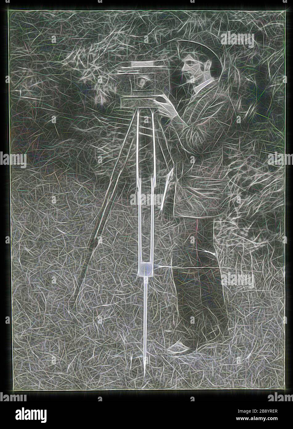 Self-Portrait with camera, tripod and pistol, 1886, Alfred Stieglitz ...