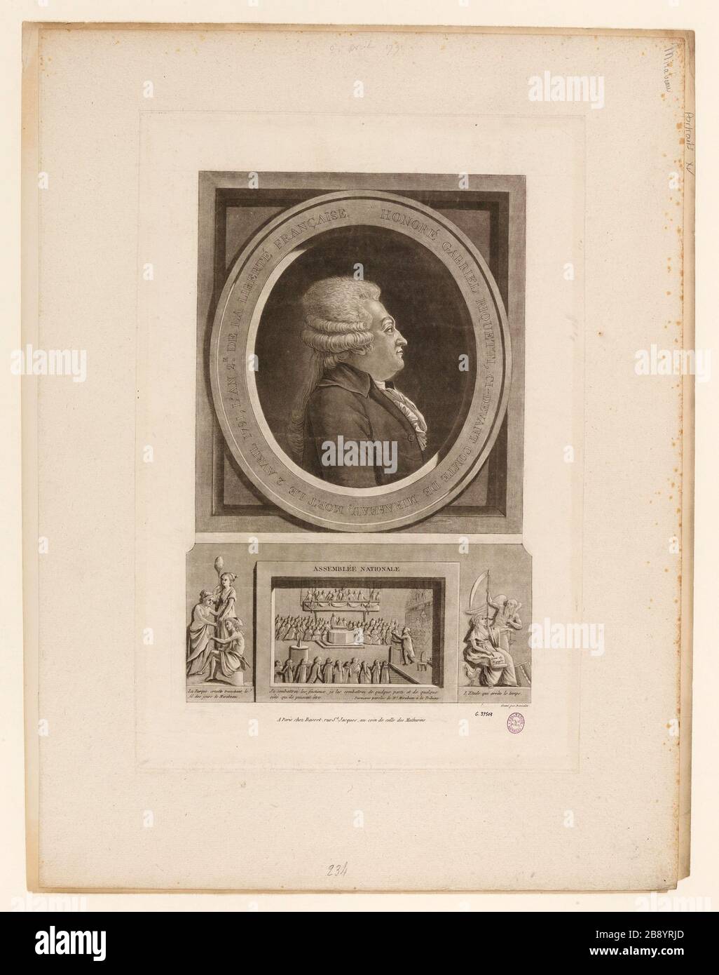 Count mirabeau hi-res stock photography and images - Alamy