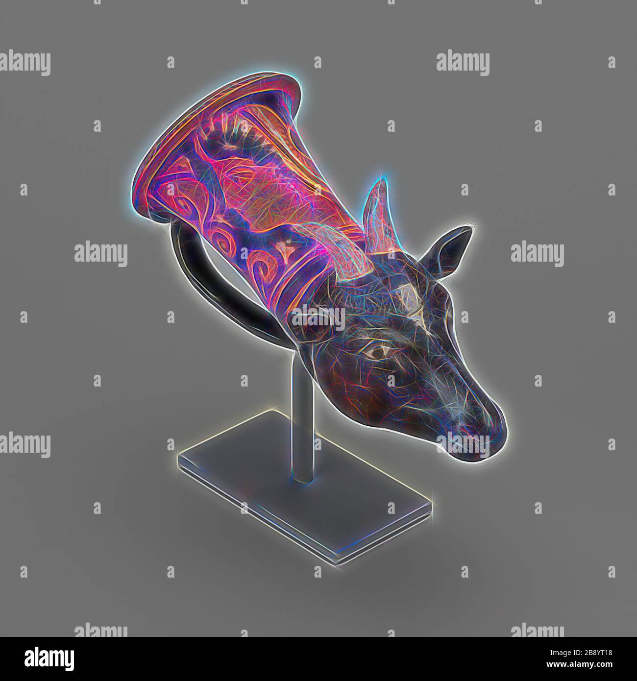 Rhyton (Drinking Vessel) in Shape of Sheep’s Head, about 320/310 BC ...