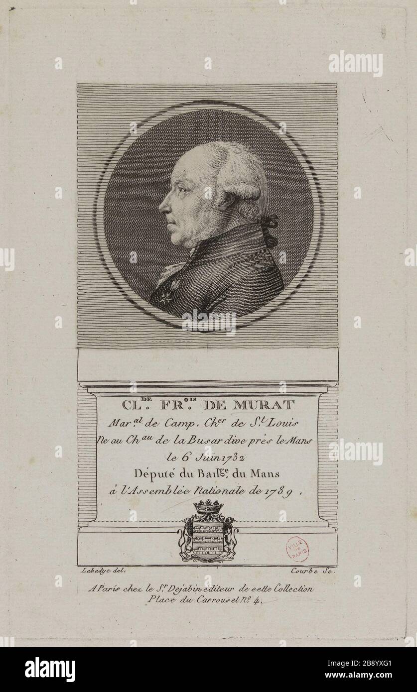 Claude François Murat, field marshal. Wilbrode-Magloire-Nicolas Courbe ...