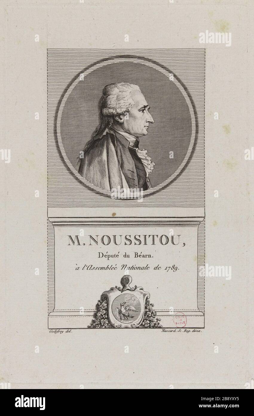 Vincent Noussitou, Bearn MP. Jean Baptiste Felix Massard (1772-1810 ...