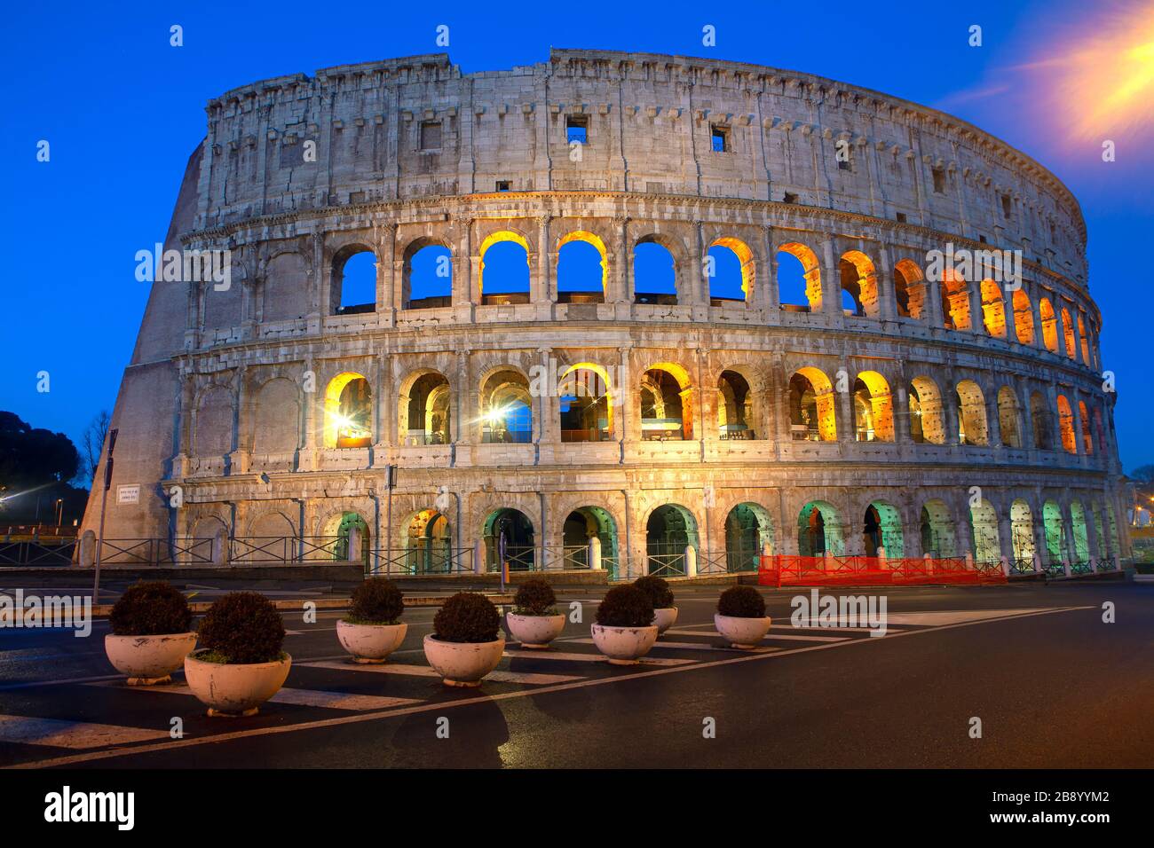 Colosseum empty hi-res stock photography and images - Alamy