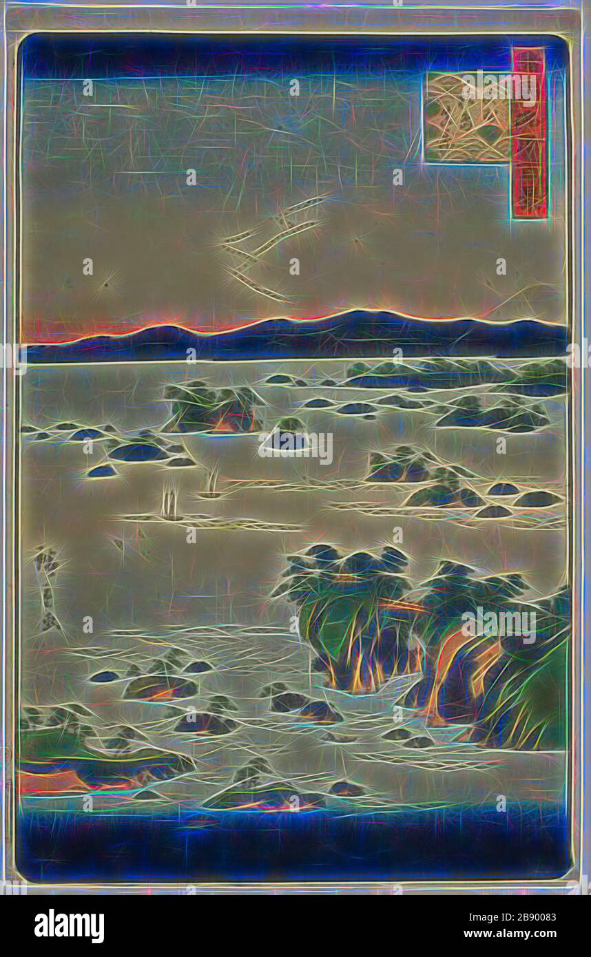 Actual View of Matsu Island, Oshu Province (Oshu Matsushima shinkei ...