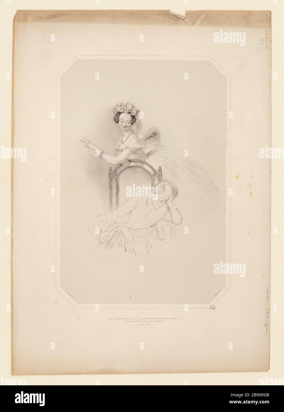 Marie taglioni sylphide hi-res stock photography and images - Alamy