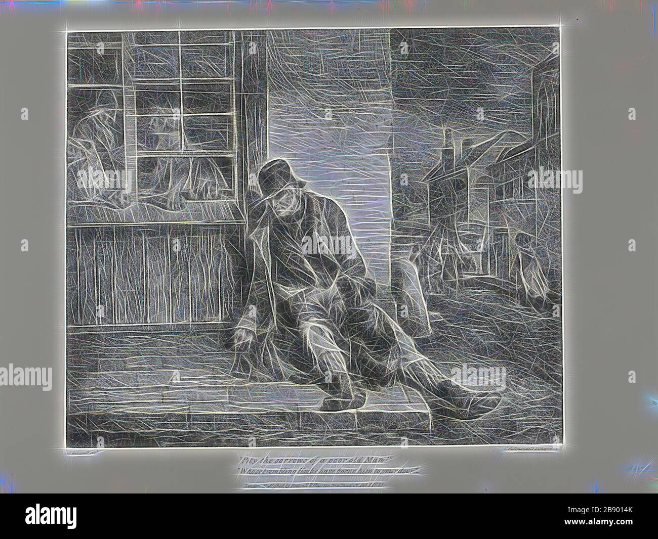 Pity the sorrows of a poor old man hi-res stock photography and images ...