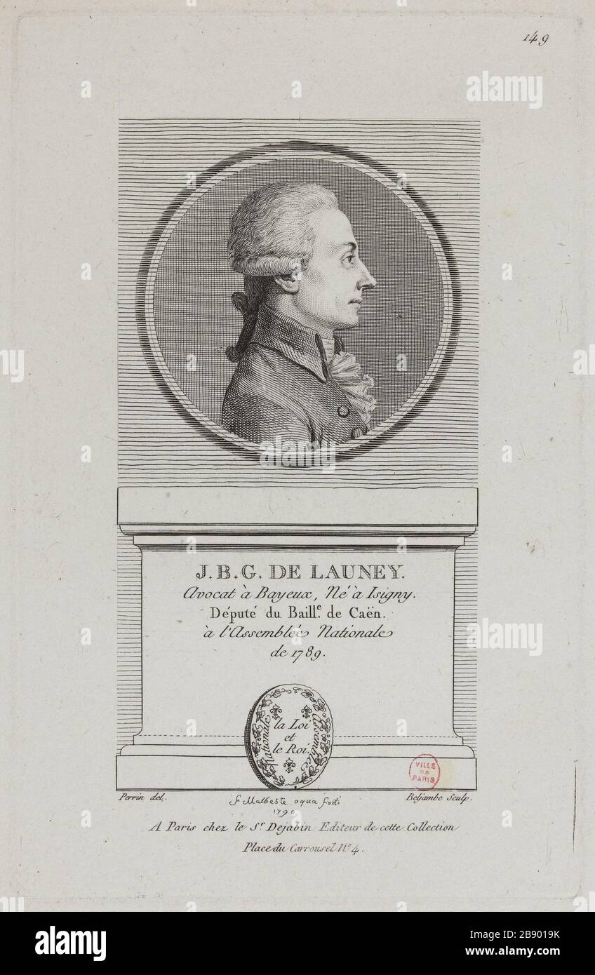 Jean-Baptiste-Gabriel De Launay. Pierre-Guillaume-Alexandre Beljambe ...