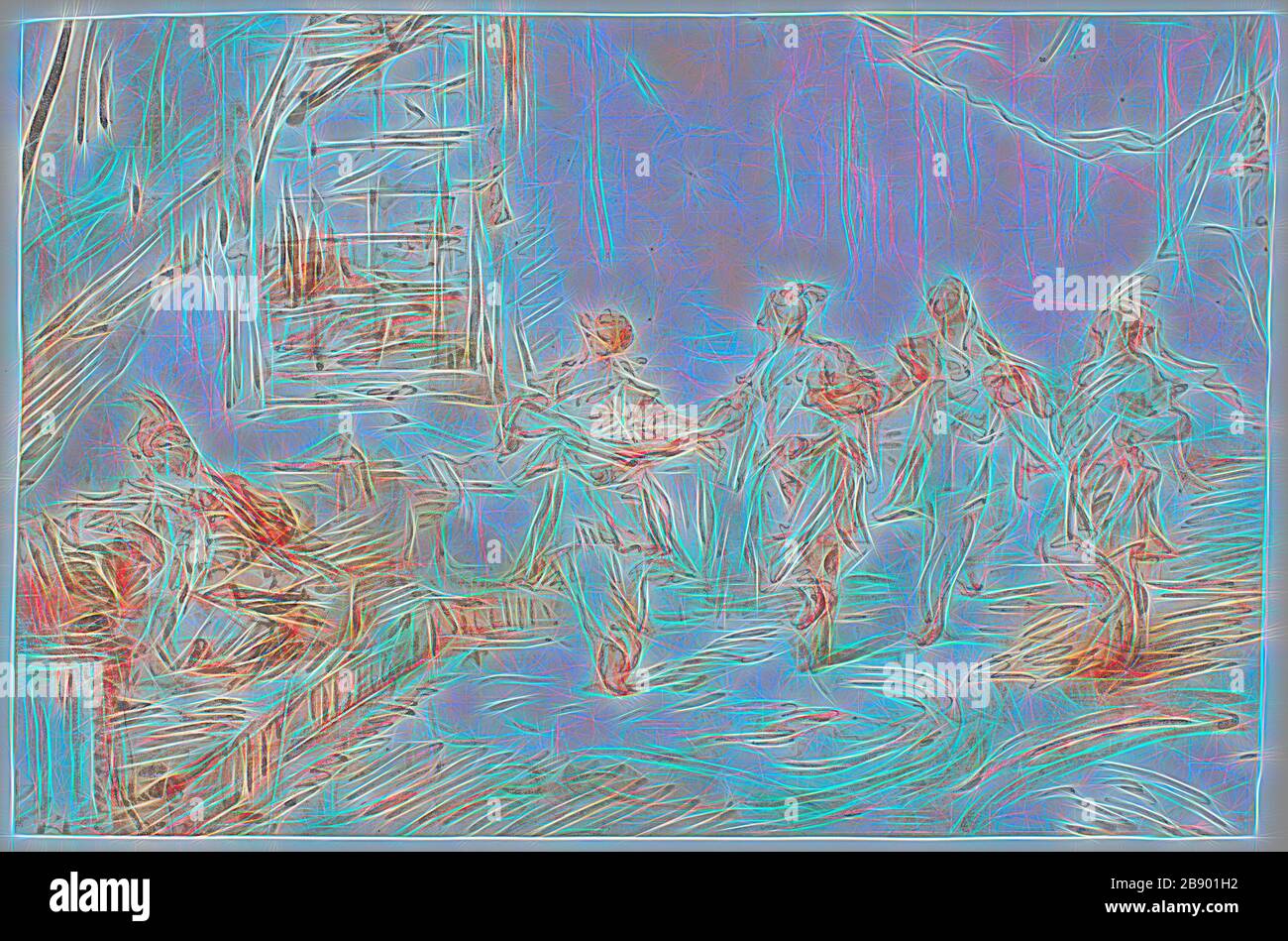 Brown chalk on buff laid paper hi-res stock photography and images - Alamy