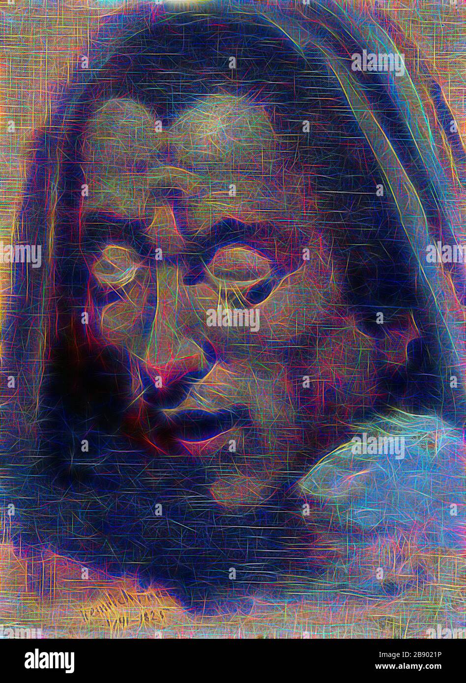 Head of a damned soul from dantes inferno hi-res stock photography and ...