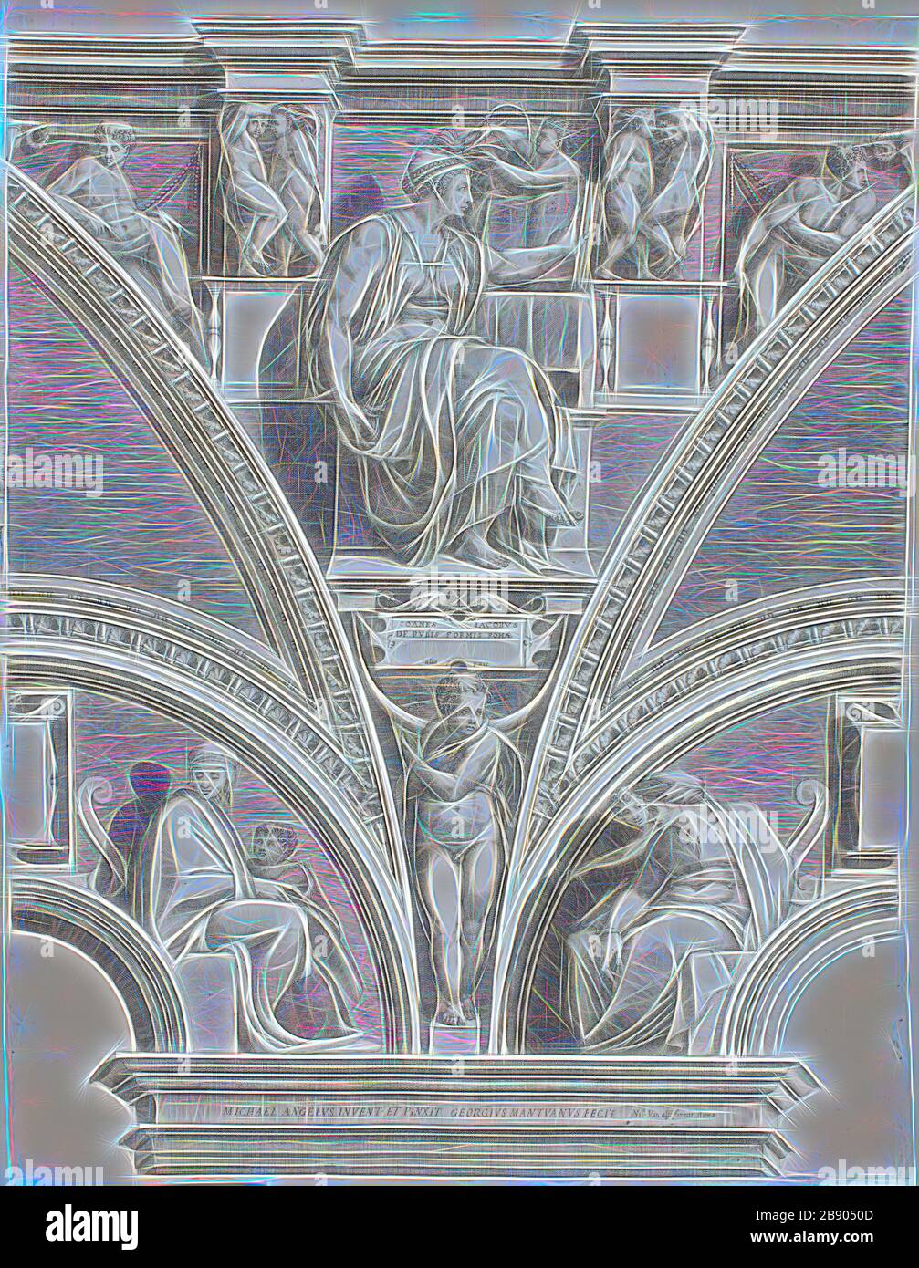 Eritrean sibyl by by michelangelo hi-res stock photography and images ...