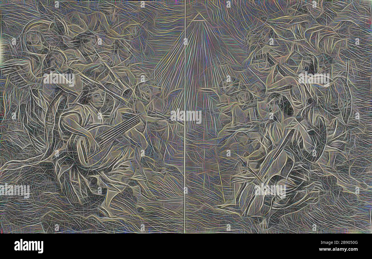 Angels Making Music, c. 1650, Cornelis Schut, I (Flemish, 1597-1655 ...