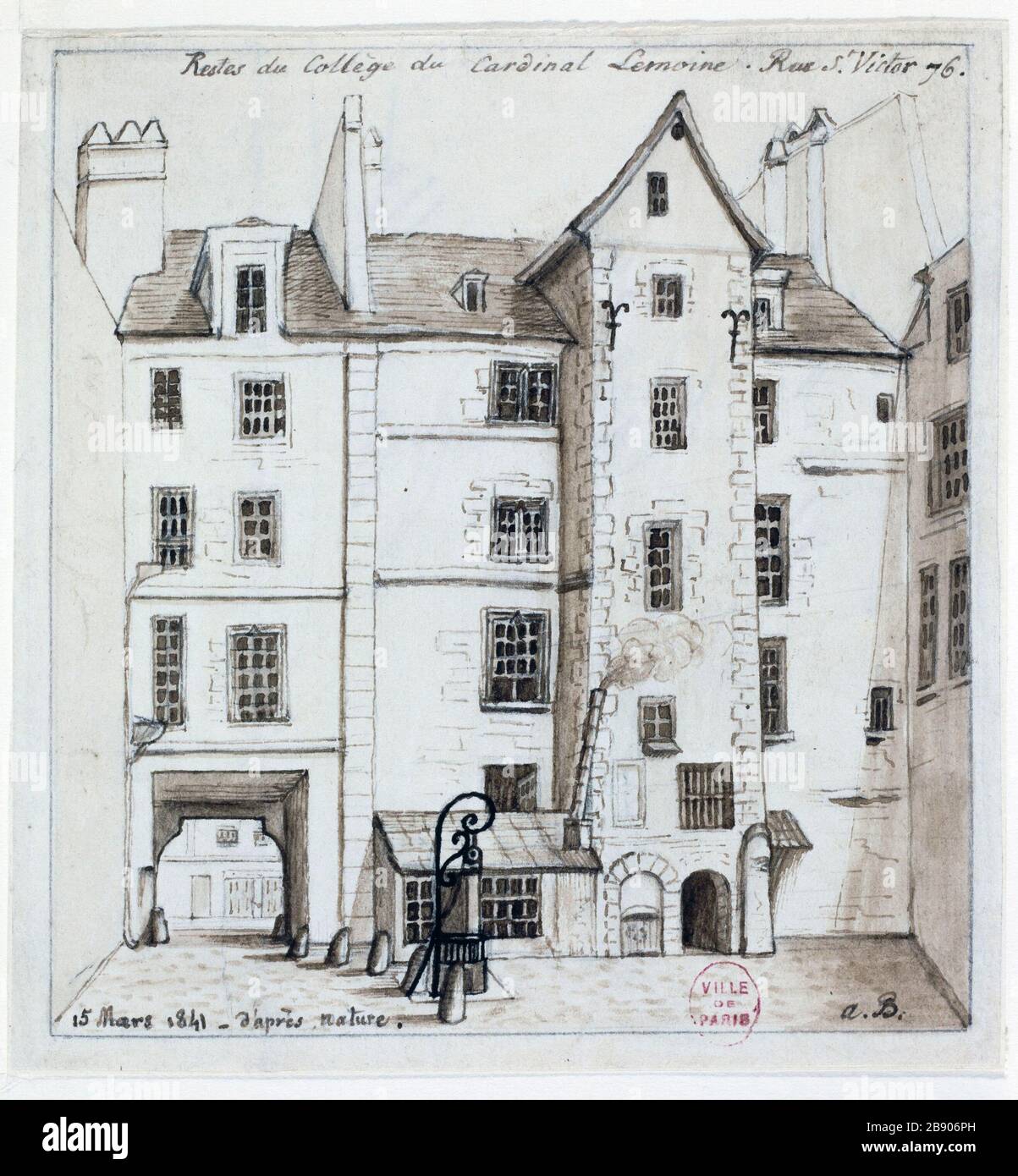 College du cardinal lemoine hi-res stock photography and images - Alamy