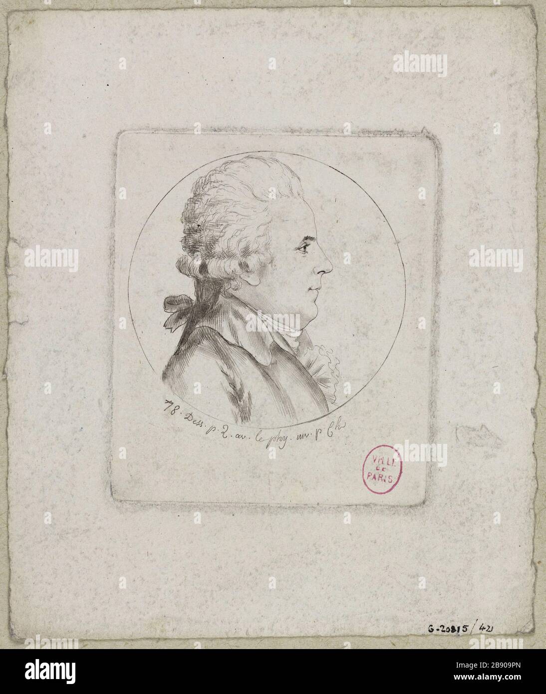 Portrait of a man, late eighteenth century / early nineteenth century ...