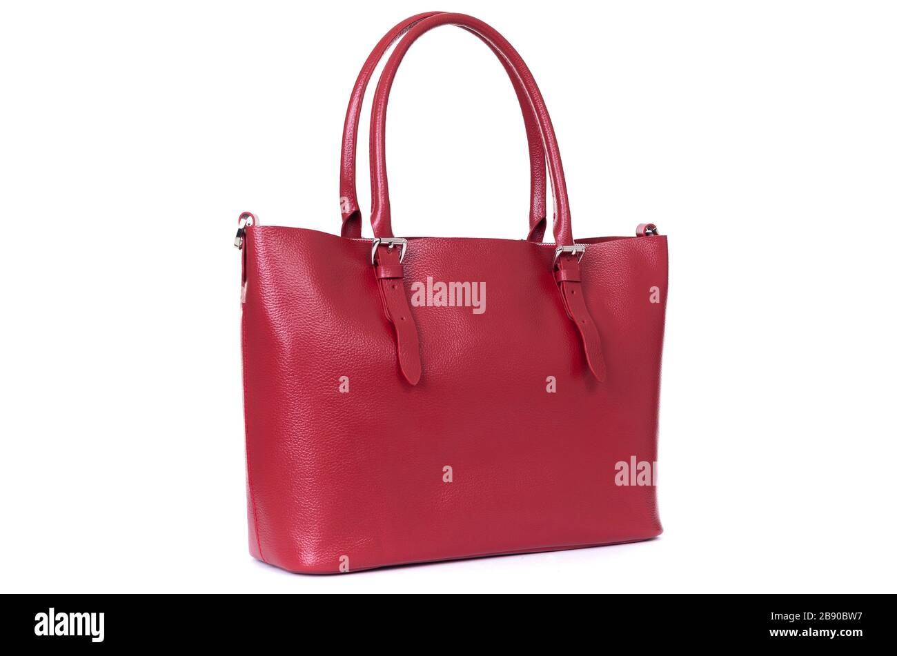 Red leather designer bag hi-res stock photography and images - Alamy