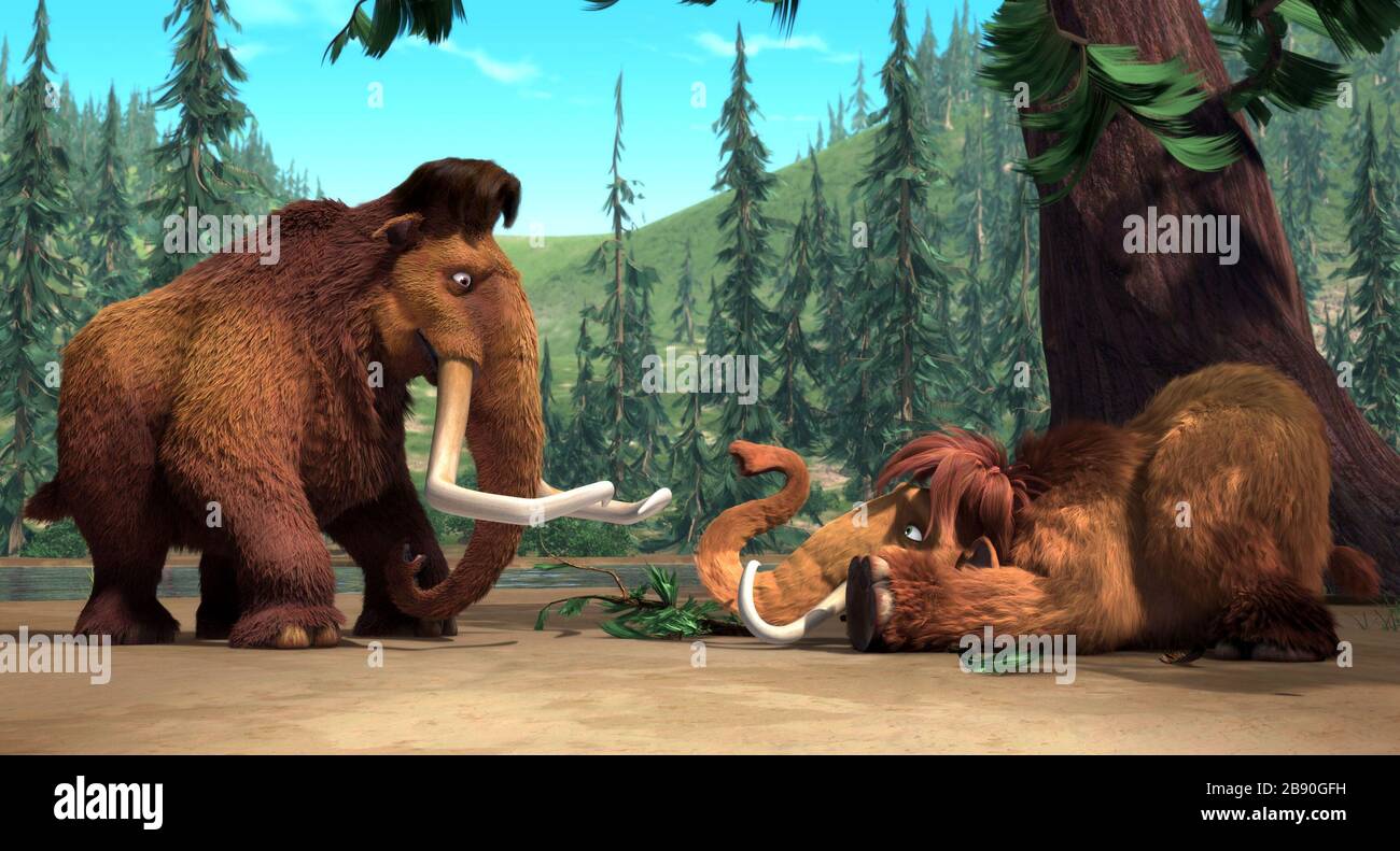 Ice age cartoon characters hi-res stock photography and images - Alamy