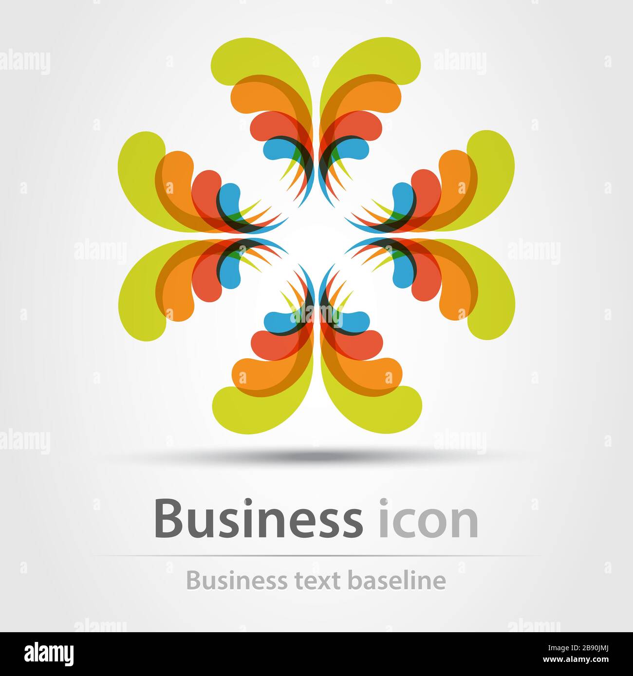 Designed by logo Stock Vector Images - Alamy