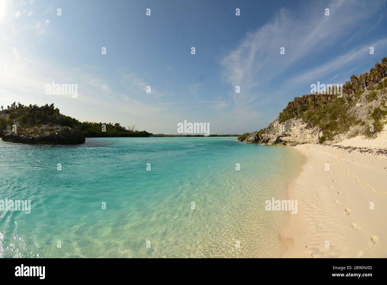 The perfect beach Stock Photo - Alamy