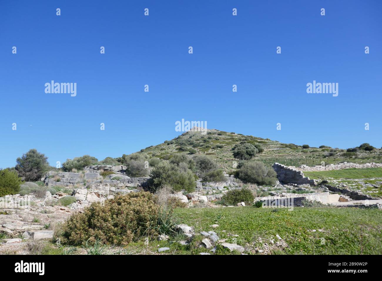 Archaeological Site of Thorikos, Greece Stock Photo - Alamy