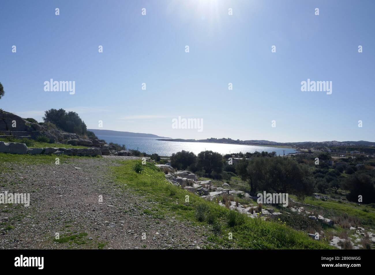 Ancient theatre thorikos hi-res stock photography and images - Alamy