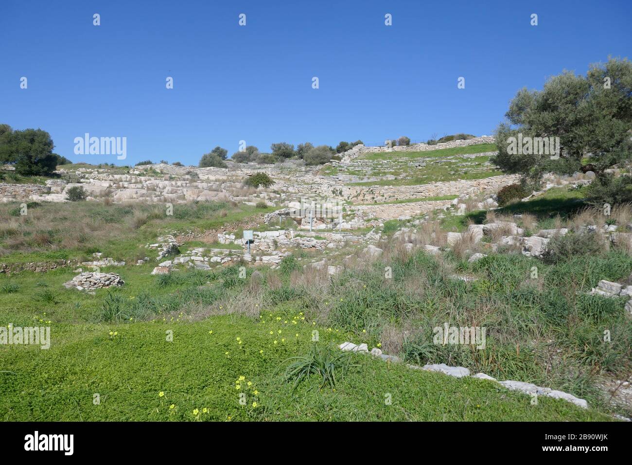 Ancient theatre thorikos hi-res stock photography and images - Alamy