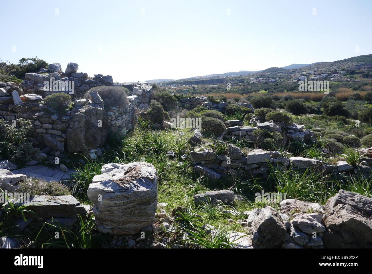 Archaeological Site of Thorikos, Greece Stock Photo - Alamy